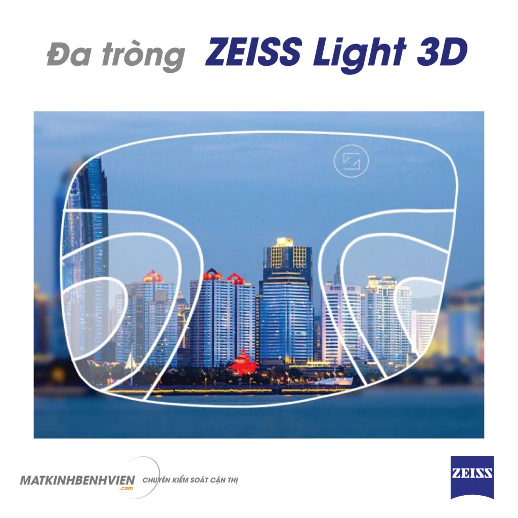Zeiss Light 3D - Mắt kính bệnh việnMắt kính bệnh viện